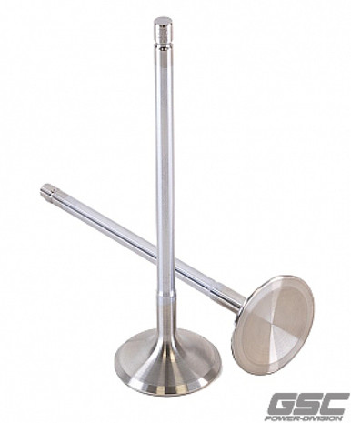 GSC P-D Toyota G16E-GTS 32mm Head (STD) 117.1mm Long Alloy Chrome Polished Exhaust Valve ...