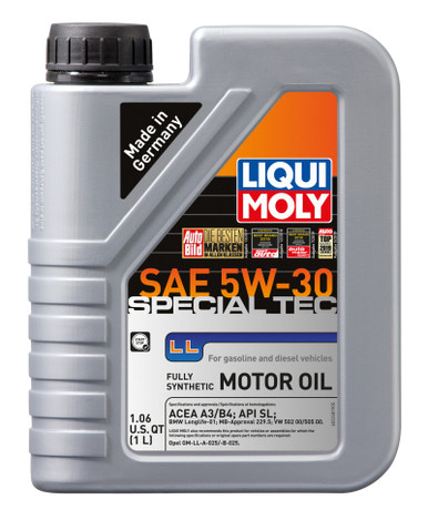 LIQUI MOLY 1L Special Tec LL Motor Oil 5W30 - 2248 - JCE Racing