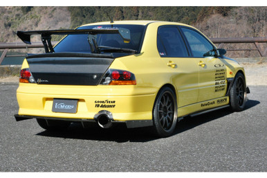 VARIS FRP REAR DIFFUSER FOR 2003-05 MITSUBISHI EVO VII [CT9A] VAMI-046