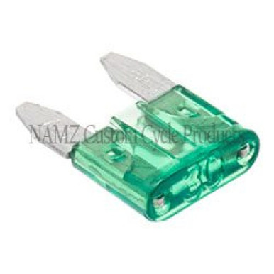 NAMZ 30-AMP MINI Fuse - 5 Pack - NF-MIN-30 - JCE Racing