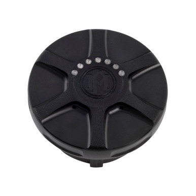 Performance Machine Led Fuel Gauge Array - Black Ops - 0210-2025ARY-SMB ...