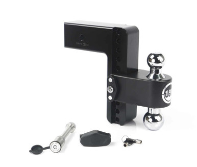 Weigh Safe 180 Hitch 8in Drop Hitch & 3in Shank (10K/21K GTWR) w/WS05 ...