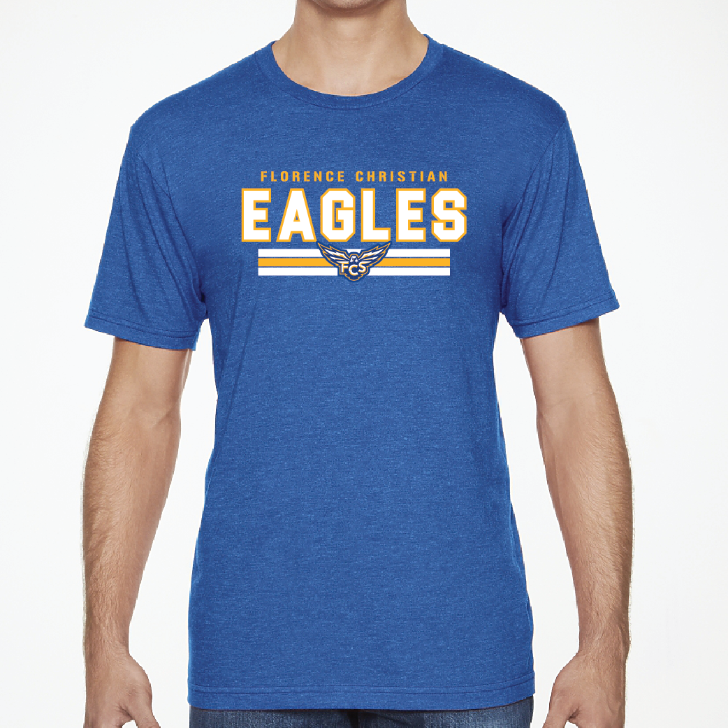 FCS Eagles Soft Touch Royal T - Eagles Bar Design - JayMac Sports Products