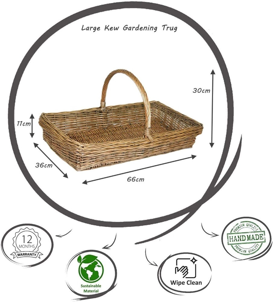 Wrenbury Large Flower Trug Ideal For Flower Cuttings & Arranging
