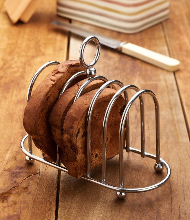6 Slice Victorian Traditional Toast Rack