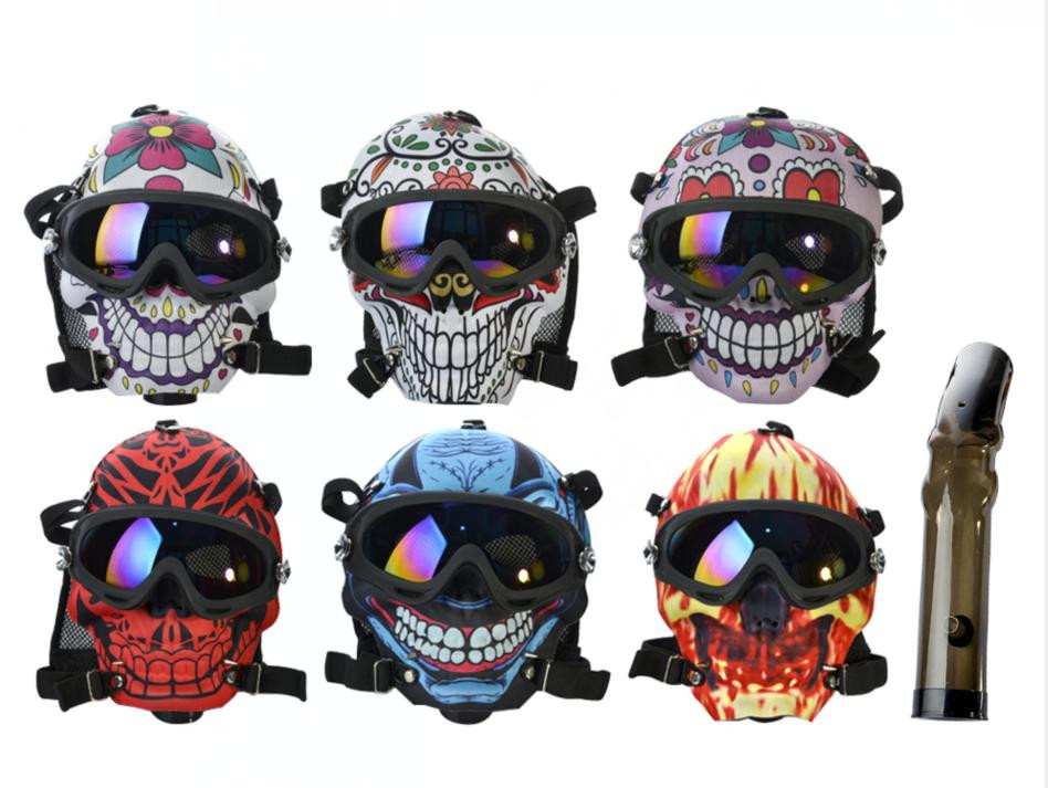 Flamed Skull Pattern Acrylic for Stylish Protection | Limited Edition