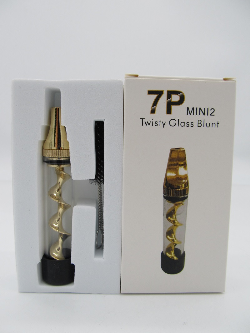 Shop 7Pipe Mini V2 Twisty Glass Bl Online - Limited Time Offer