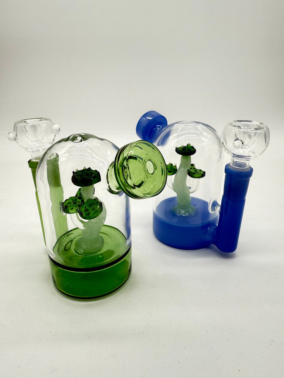 7" Tree Perc Dome Water Pipe