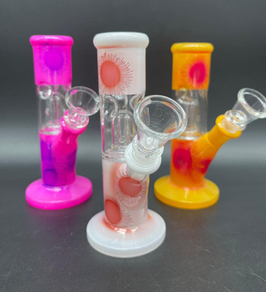 6" Zodiac Colors Dome Perc | Unique Perc Design for Smooth Hits