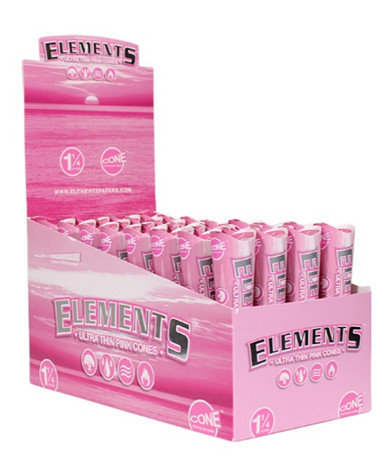 Premium Elements Rolling Cones 1-1/4 - Natural Rolling Papers