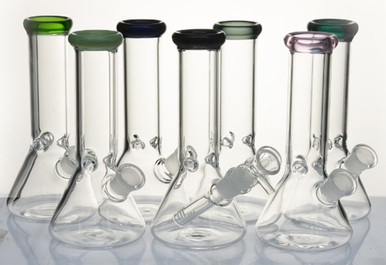 10" Color Tip Beaker Base - Quality Glassware for Unique Styles
