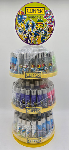 Stylish Clipper 3 Tier Lighter Display Stand | Organize Lighters