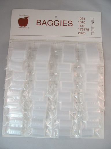 Buy Mini Zip Baggies 1X1 - Convenient Storage Solution