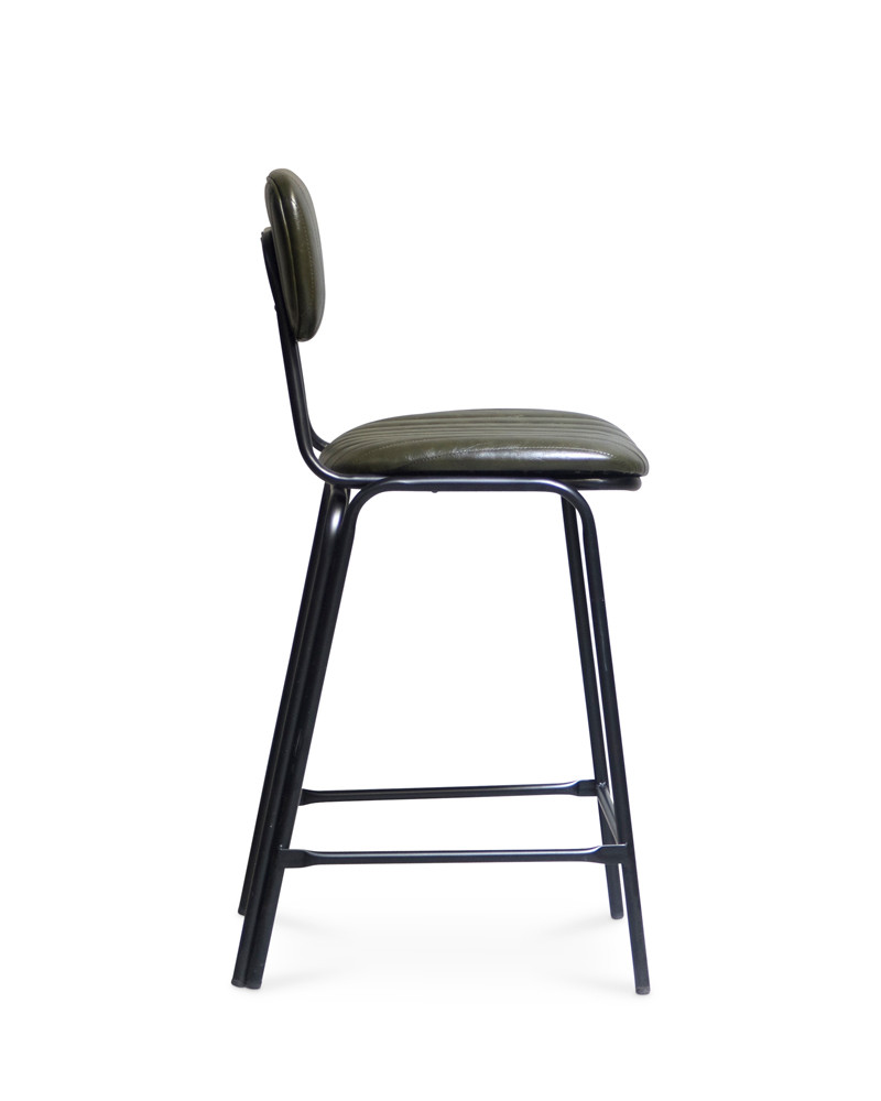 Barry Bar Stool - Green, 65Cm - Cintesi
