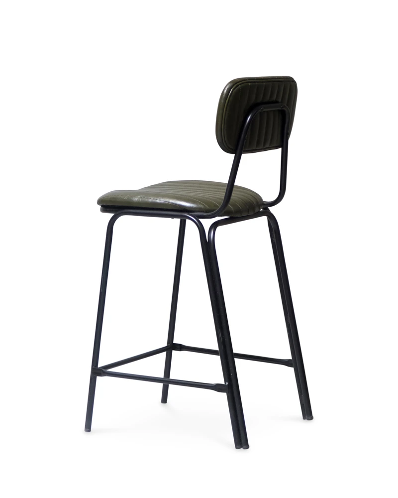 Barry Bar Stool - Green, 65Cm - Cintesi