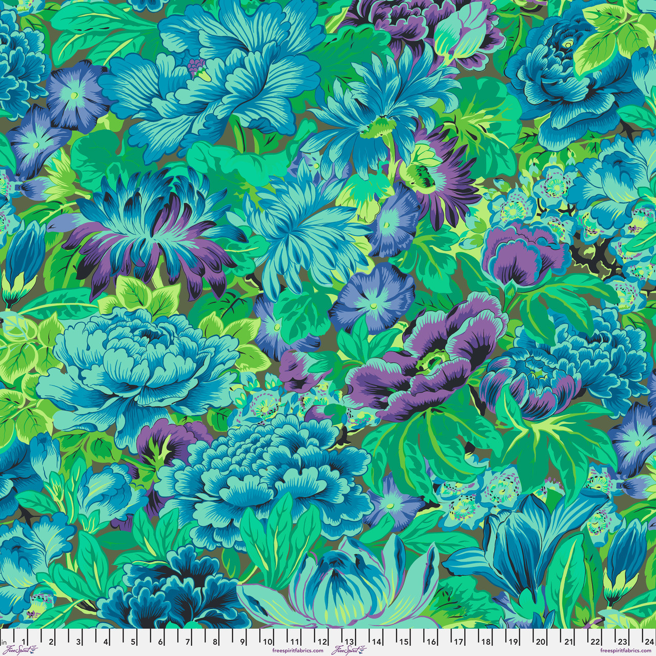 Lavinia - Green || Stash - FreeSpirit Fabrics
