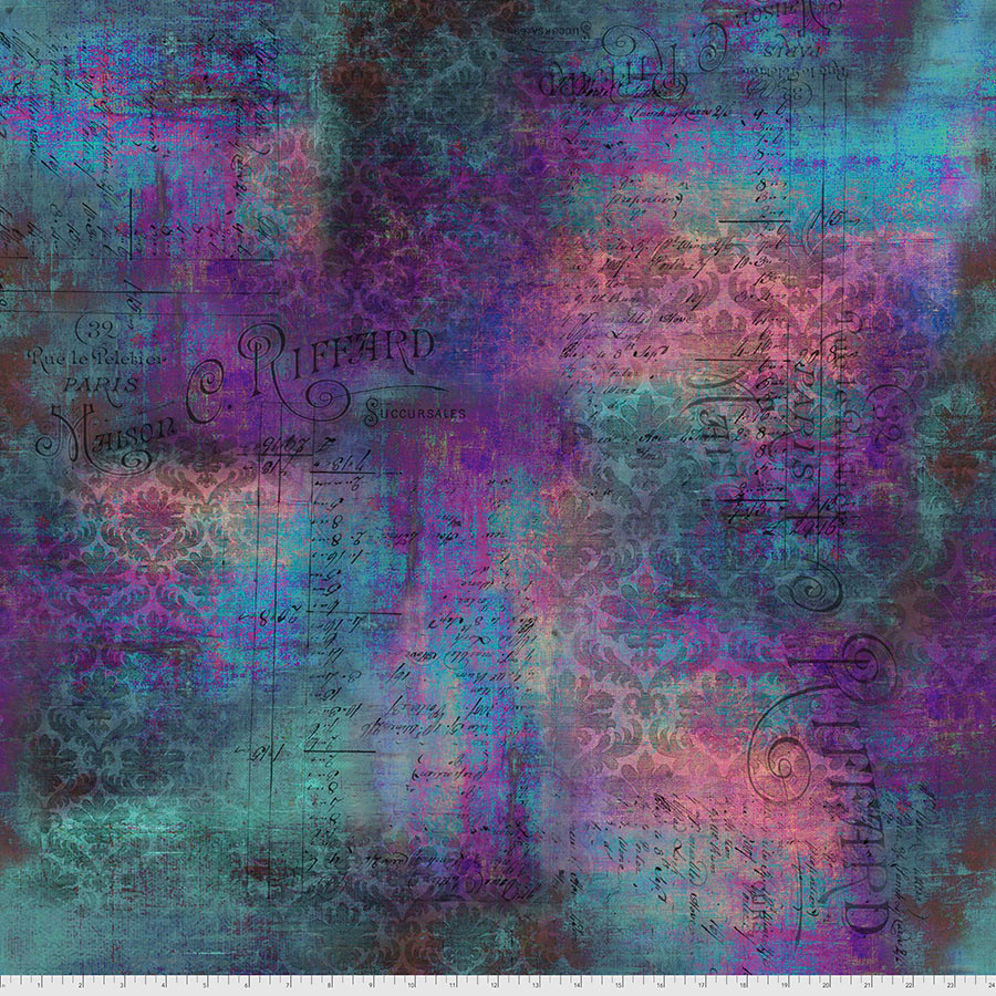 FreeSpirit Fabrics | Rue le Peltier - Patina | Tim Holtz Eclectic Elements