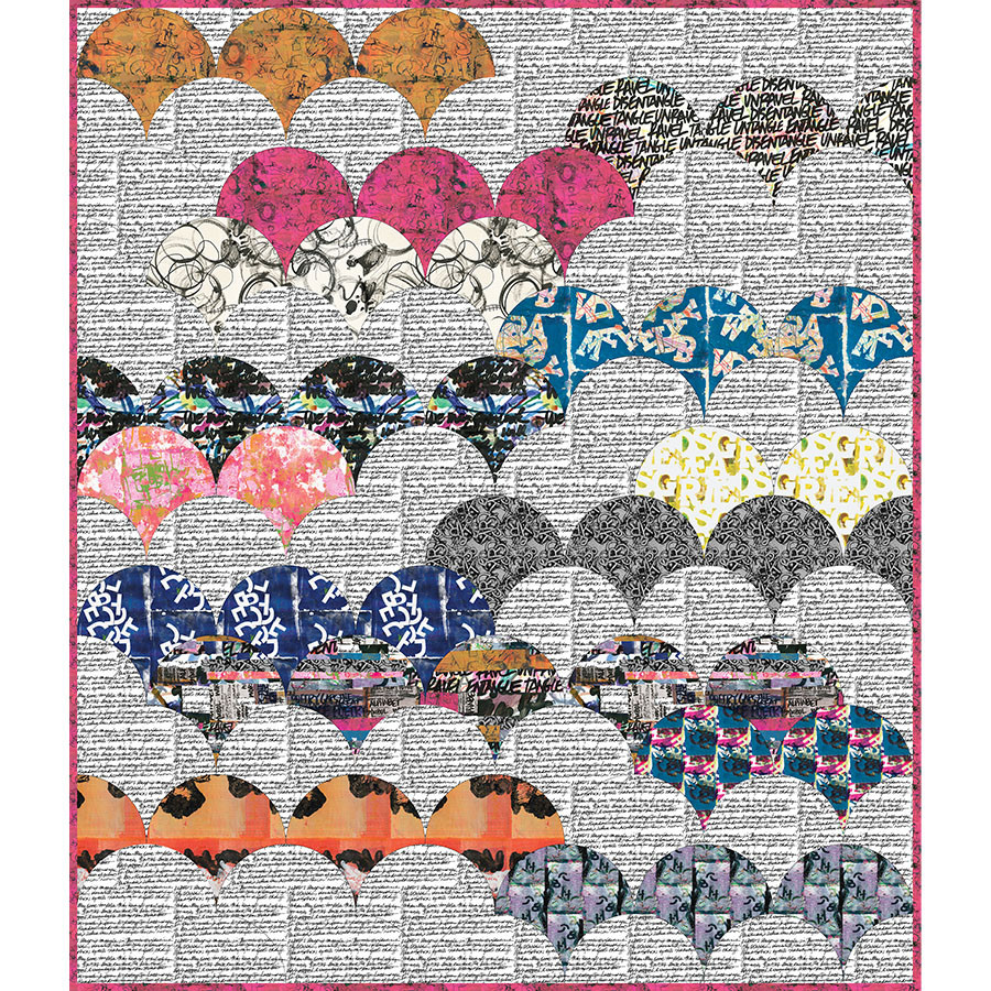 e bond - Glam Clam Quilt - FreeSpirit Fabrics