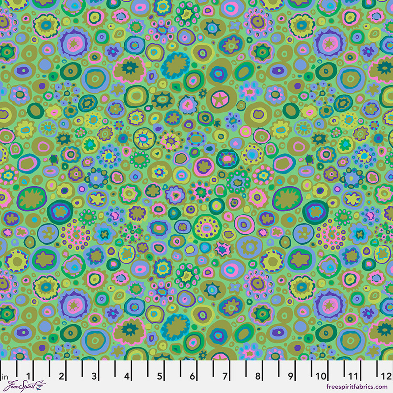 August 2024 Paperweight Emerald Kaffe Fassett Collective