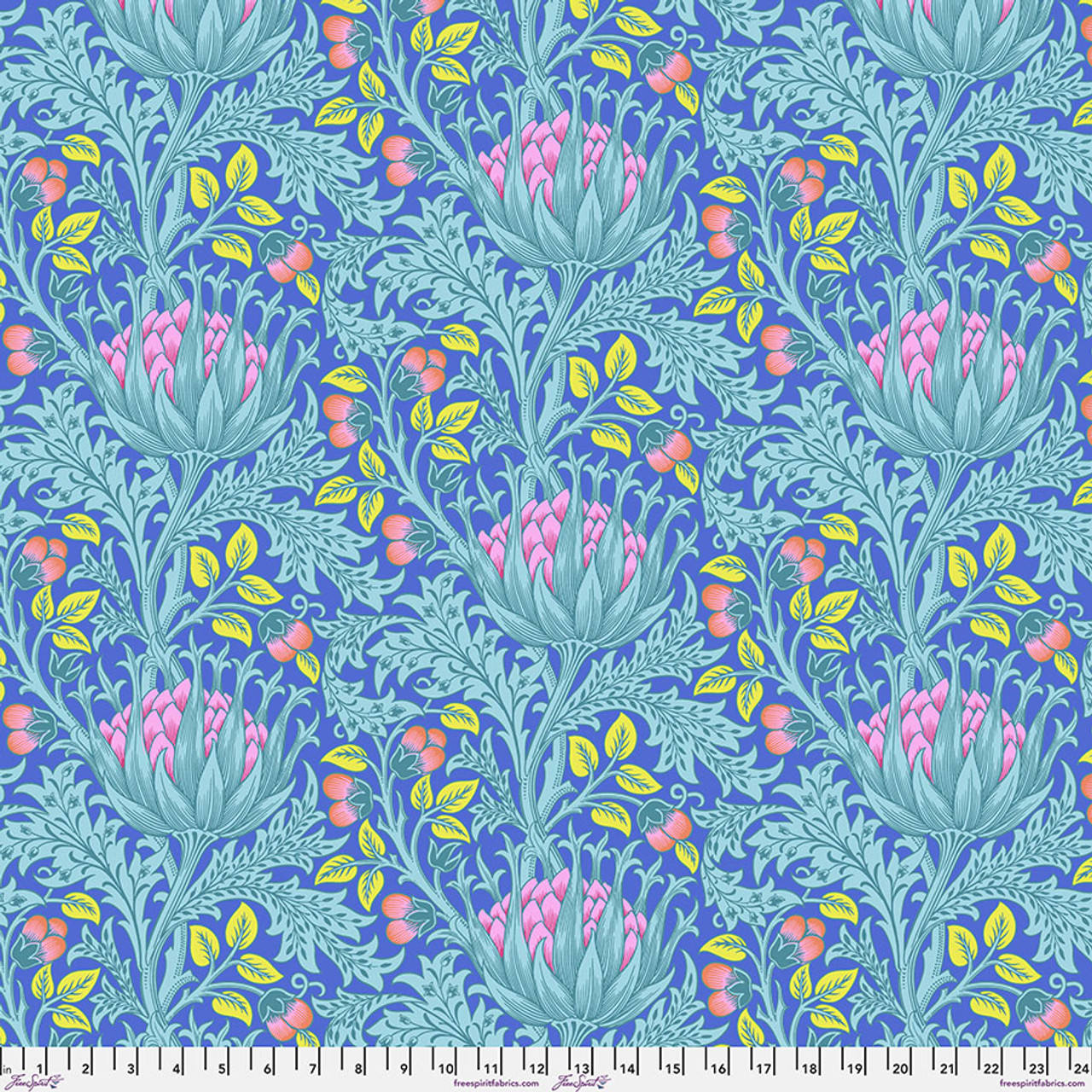 Kaffe Fassett X The Original Morris And Co Artichoke Blue