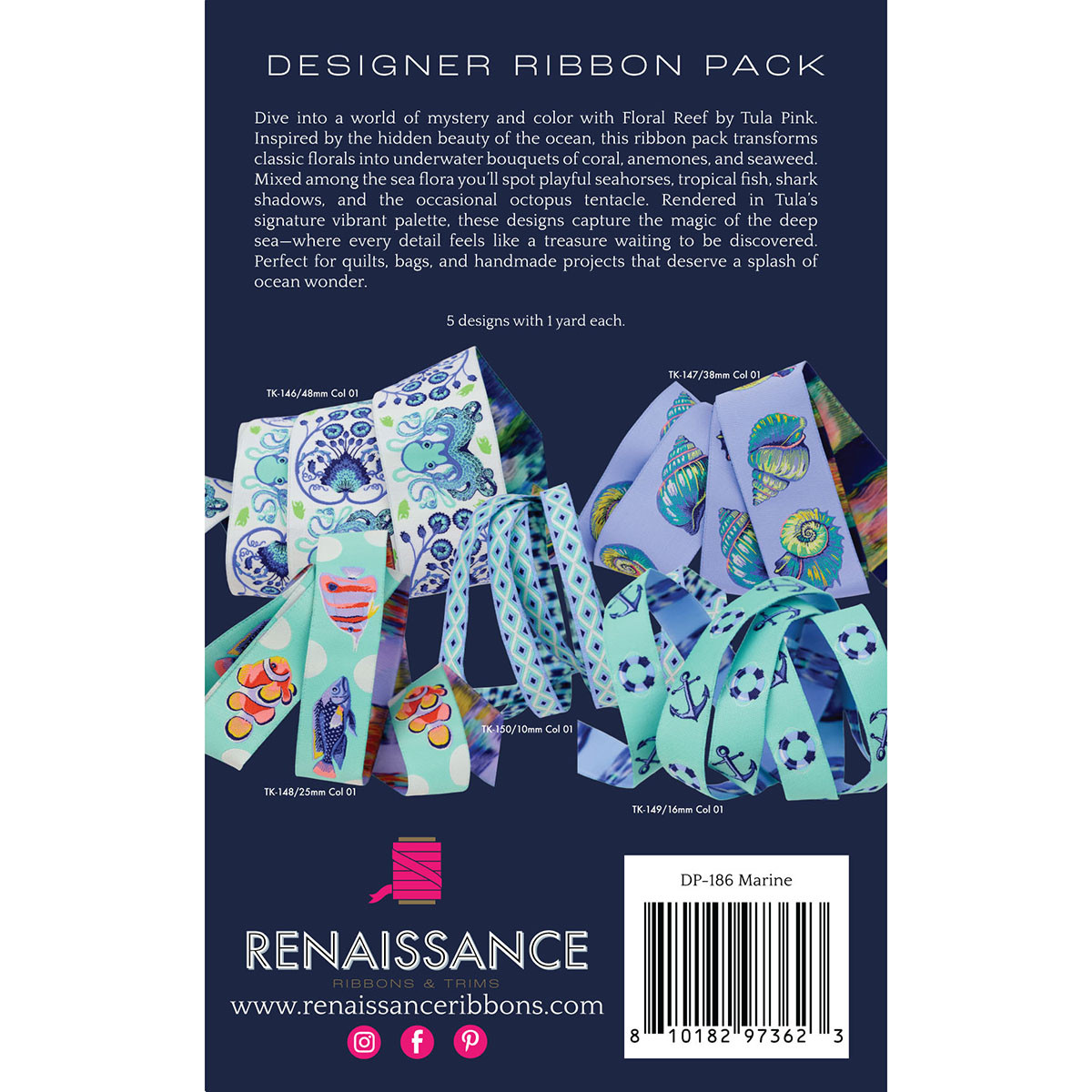 Marine - Designer Pack - FreeSpirit Fabrics