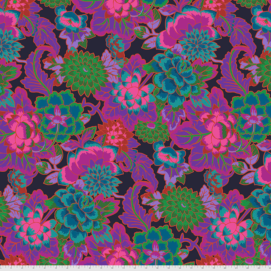 FreeSpirit Fabrics | Cloisonne - Blue | Kaffe Fassett Collective