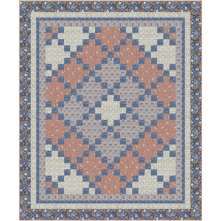 The Original Morris & Co. - Round and Round Quilt - FreeSpirit Fabrics