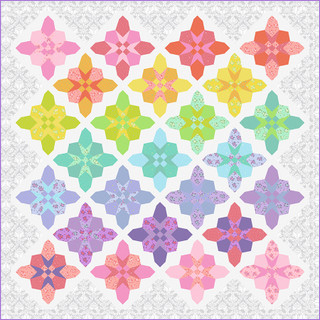 Tula Pink - Forget-Me-Nots Quilt - FreeSpirit Fabrics