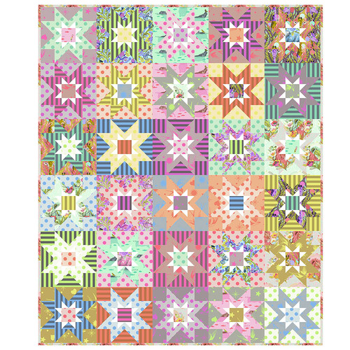 Tula Pink - Delight Quilt - FreeSpirit Fabrics Tula Pink - Delight Quilt - FreeSpirit Fabrics