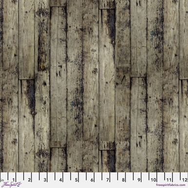 Neutral Wood - Neutral || Tim Holtz Palette Neutral - FreeSpirit Fabrics