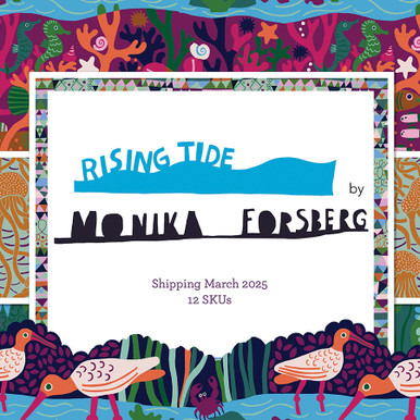 Rising Tide by Monika Forsberg - FreeSpirit Fabrics