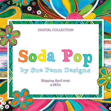 Soda Pop by Sue Pop - FreeSpirit Fabrics