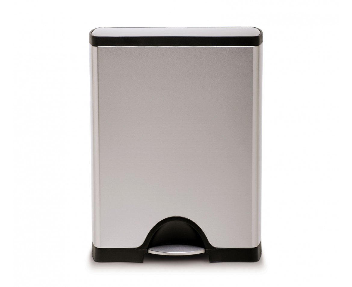 Simplehuman 50 Litre Stainless Steel Rectangular Kitchen Bin