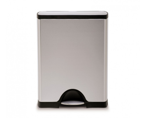 Simplehuman 50 Litre Stainless Steel Rectangular Kitchen Bin