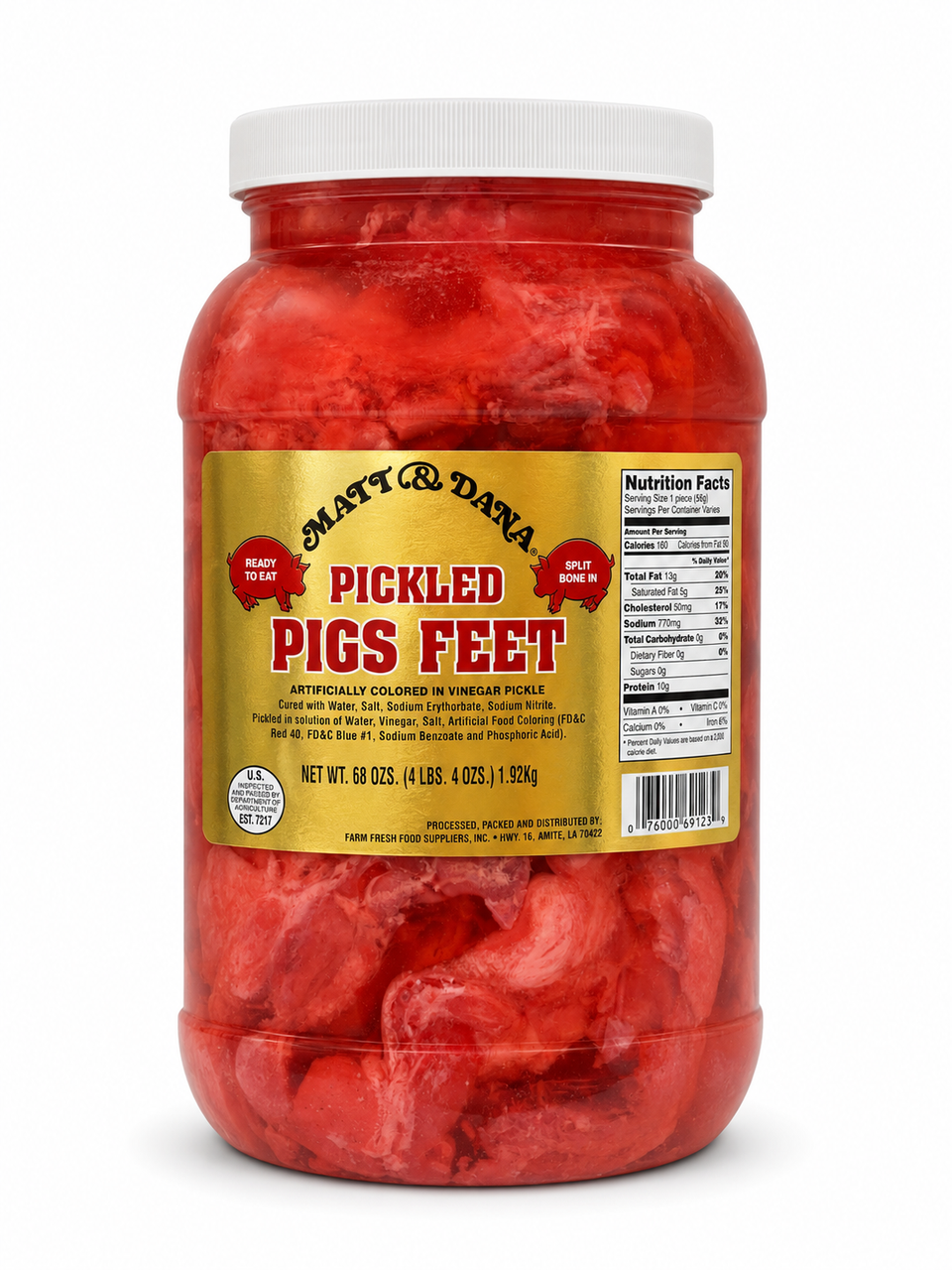 Pickled Pig Feet, Cooked Pig Feet | pickledstore.com