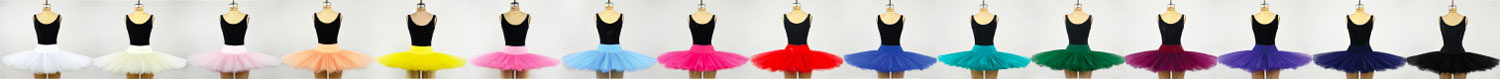 Classical and romantic tutus