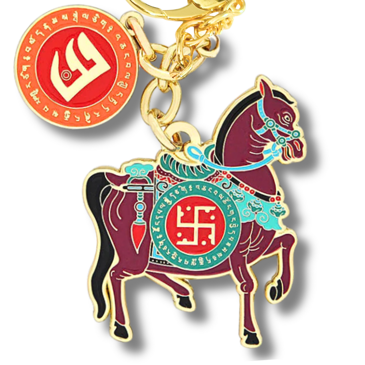3 Powers Windhorse amulet
