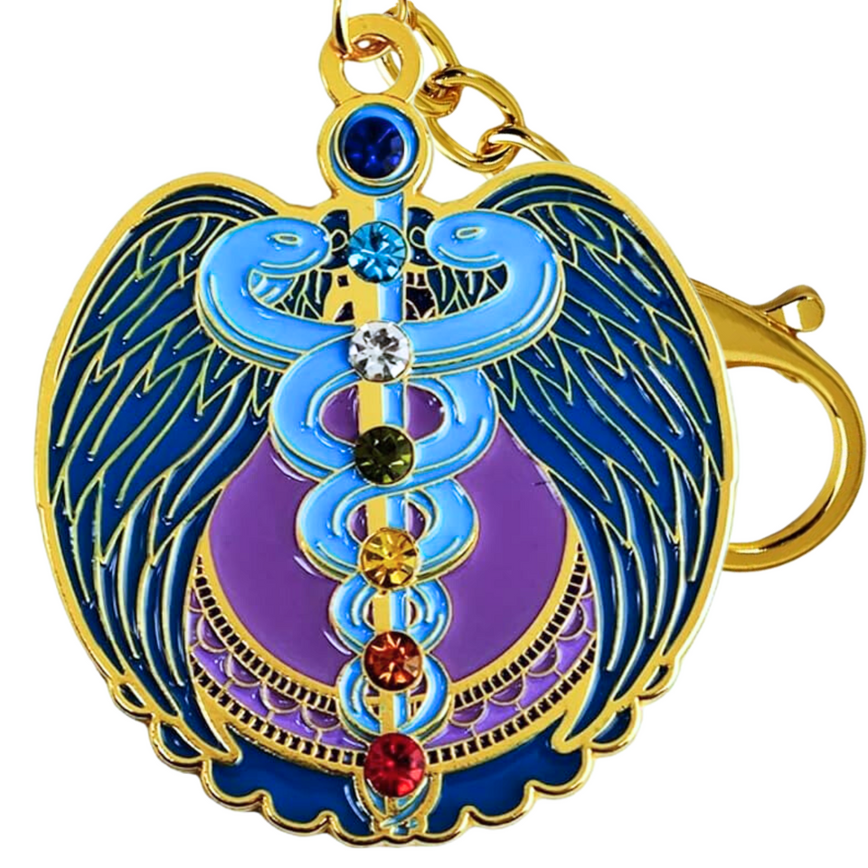 Life Force Amulet with 7 Chakra Jewels