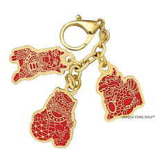 Three Celestial Guardians Amulet - Unique Feng Shui™