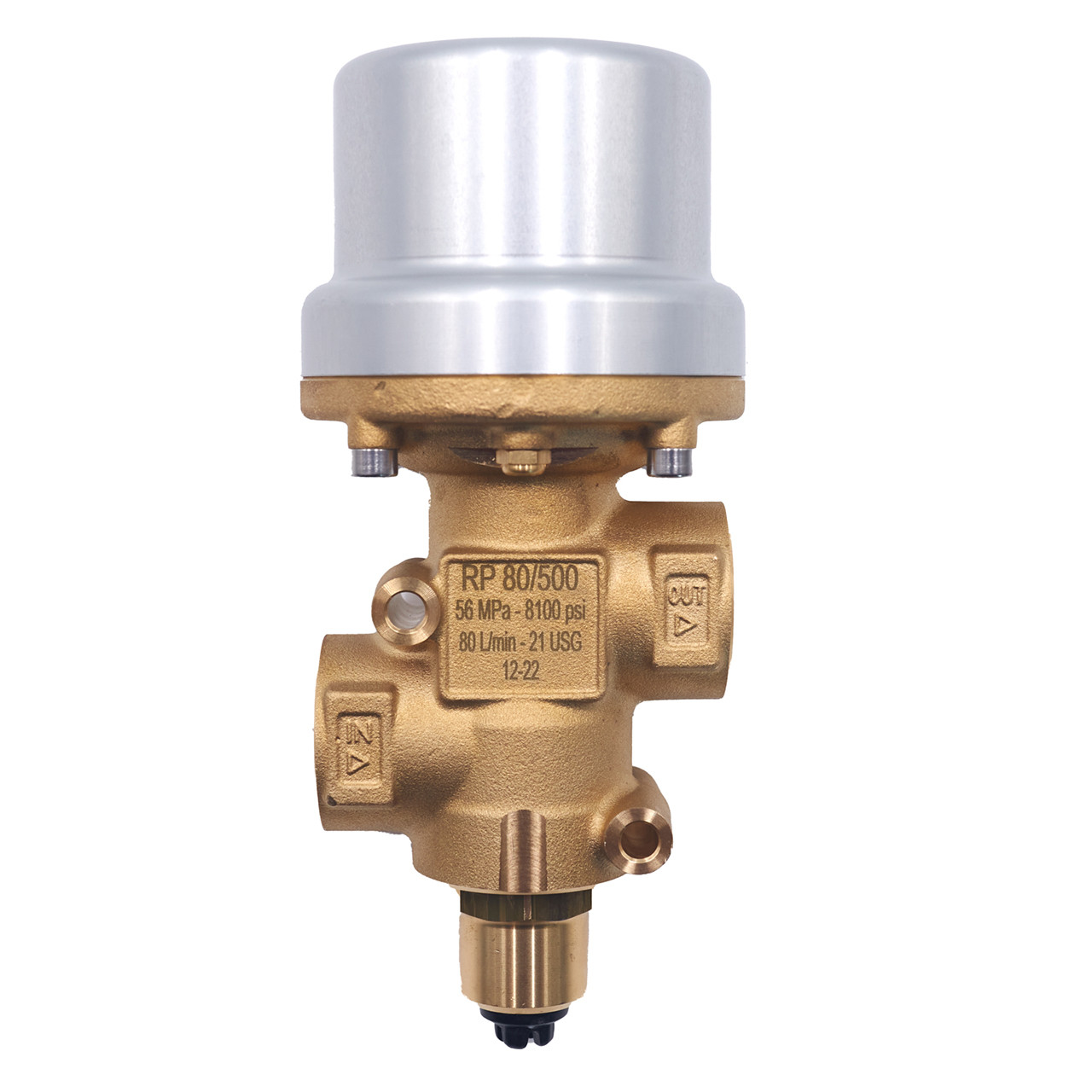 P.A. RP 80/500: Pneumatic On-Off Gun, 7250 psi @ 21 US gpm