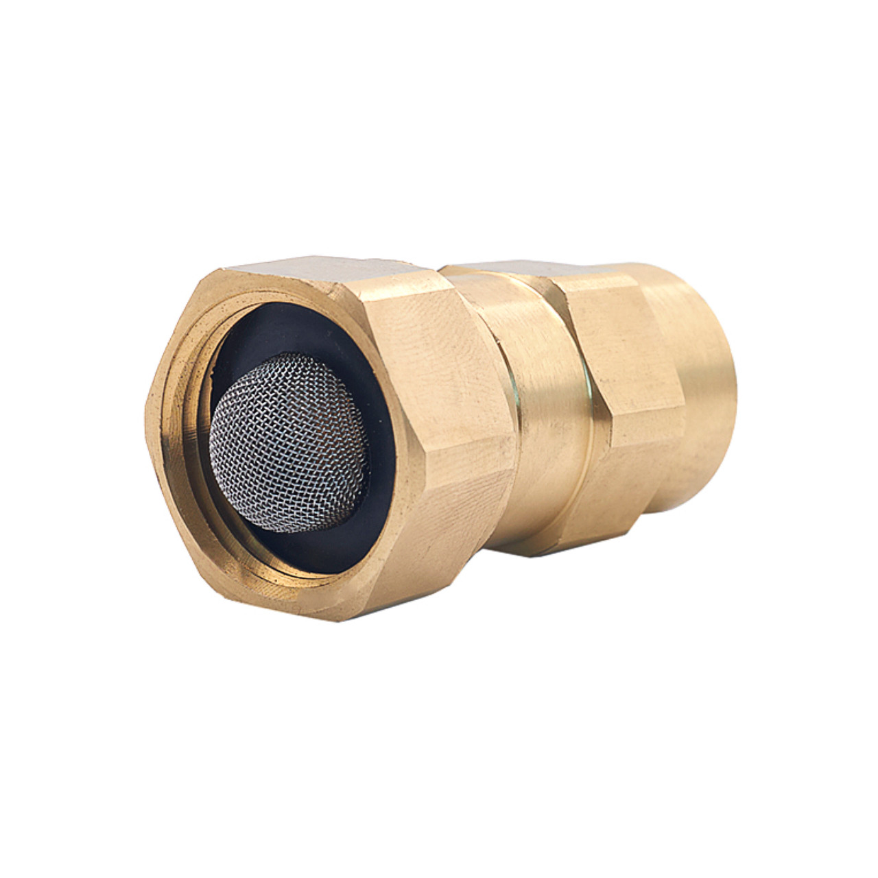 Mesh Inlet Filter for Bertolini Pumps, 3/4-in Garden Hose Female to 1/2 ...