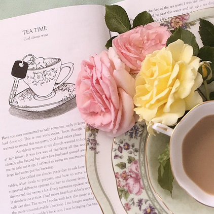 Tea Time - A God Story - KimberlyShawGraphics.com