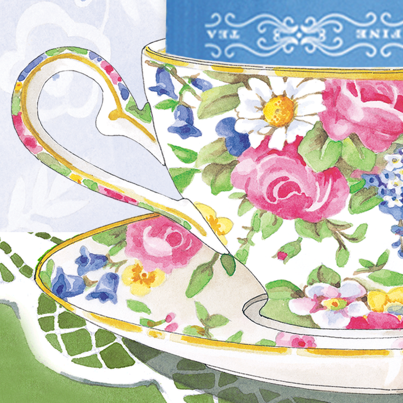 Summertime Chintz - KimberlyShawGraphics.com