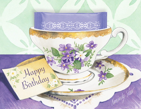 Birthday Violets