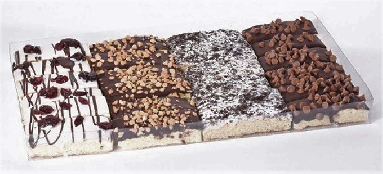 Chocolate Covered Biscotti Tray -24 Piece - Confection Collection