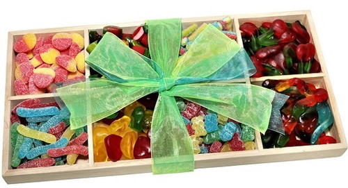 Wooden 8 Section candy - Confection Collection