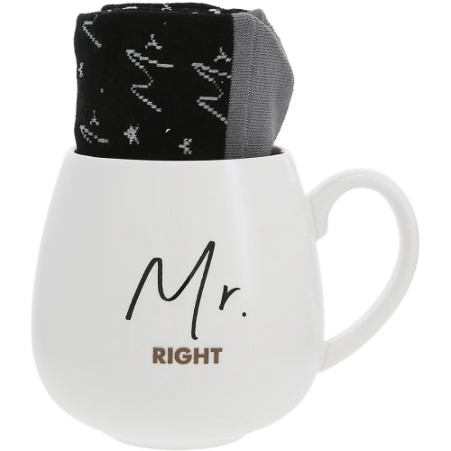 Mr. Right Mug & Socks Set - Confection Collection