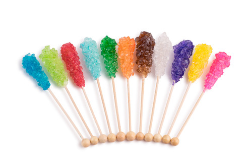 Rock Candy Swizzle Sticks - Confection Collection