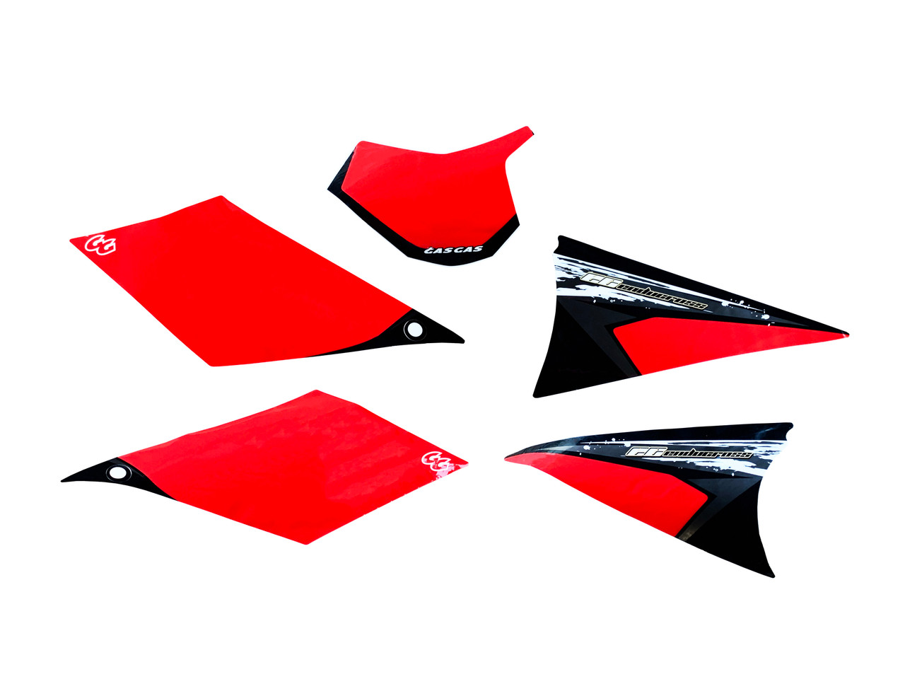 Buy Gas Gas EC Red Decal Kit, Genuine, NOS