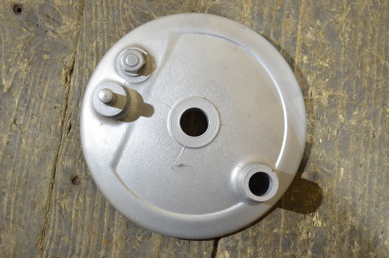 Buy BSA C15,B40, Rear Brake Plate, Used, 40-6025 OEM, NOS and Used Parts